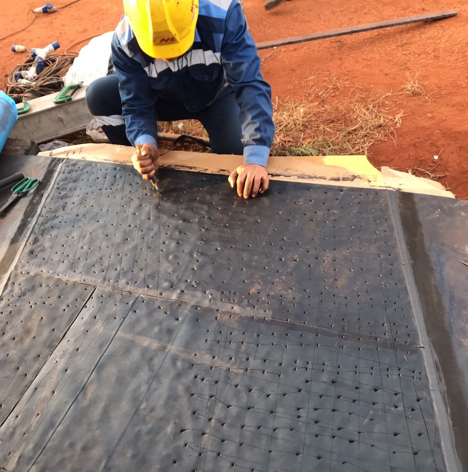 DÁN NỐI LƯU HÓA BĂNG TẢI BỐ THÉP